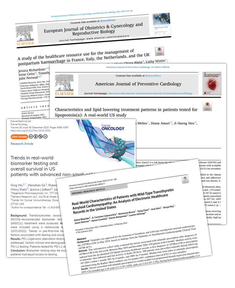 HEOR / RWE scientific communications | Genesis Research Group