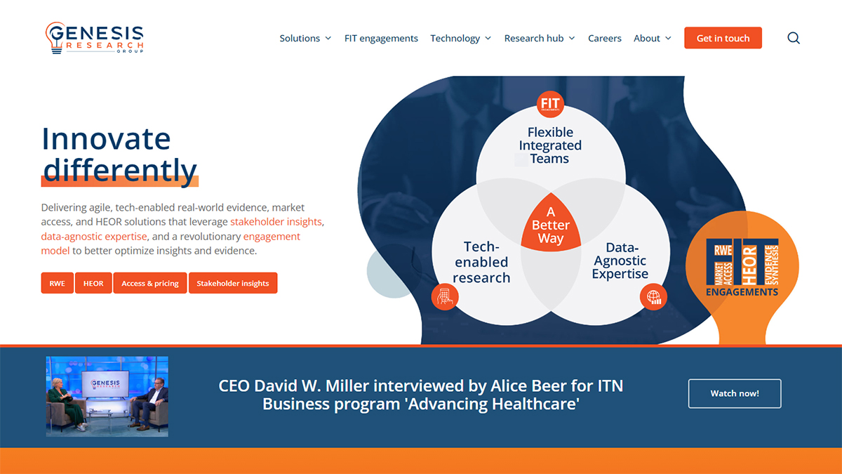 Senior Scientist, Evidence Synthesis (UK-based) - Genesis Research Group