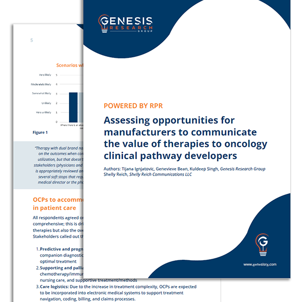 Life sciences HEOR & RWE consulting | Genesis Research Group